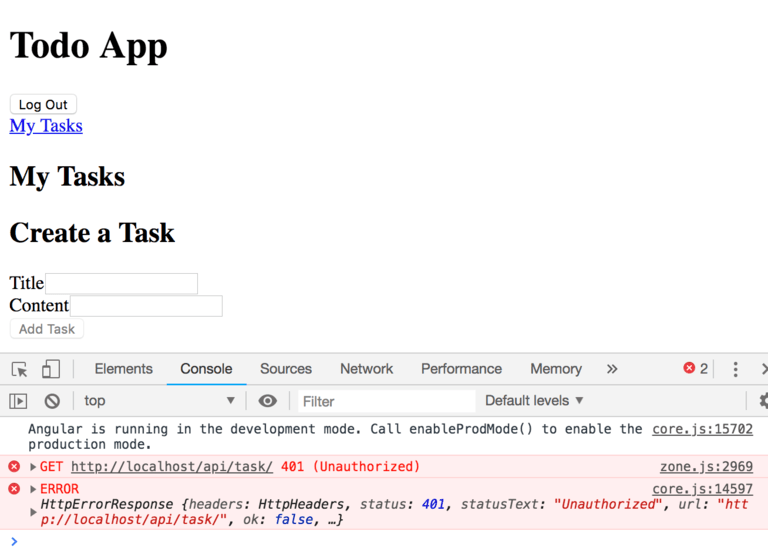 Securing An Angular App Using Auth0 And Jwt Authentication Part 7 Dragon Programmer